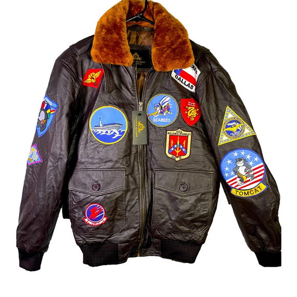 Jackets & Coats | Nwt Mens Top Gun Maverick Tom Cruise Aviator Genuine ...